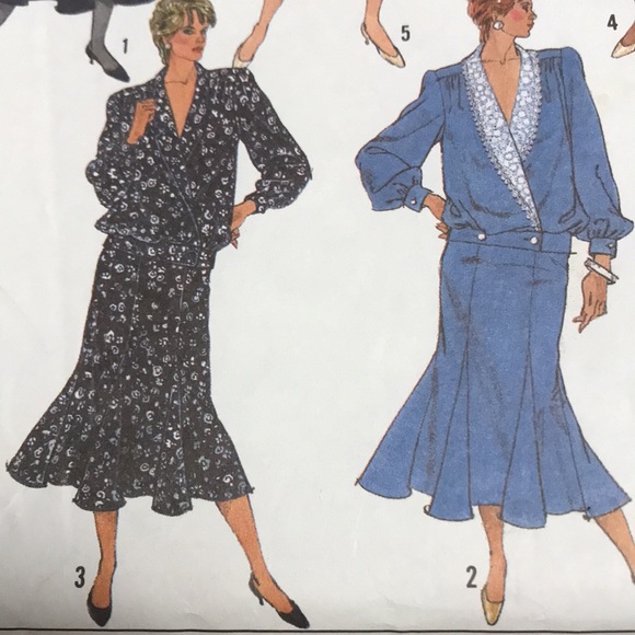 Simplicity | Office | Vintage Sewing Pattern Simplicity 8343 Misses 2 ...